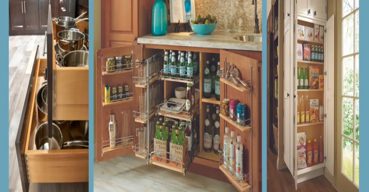 10 Creative Custom Kitchen Cabinet Storage Ideas
